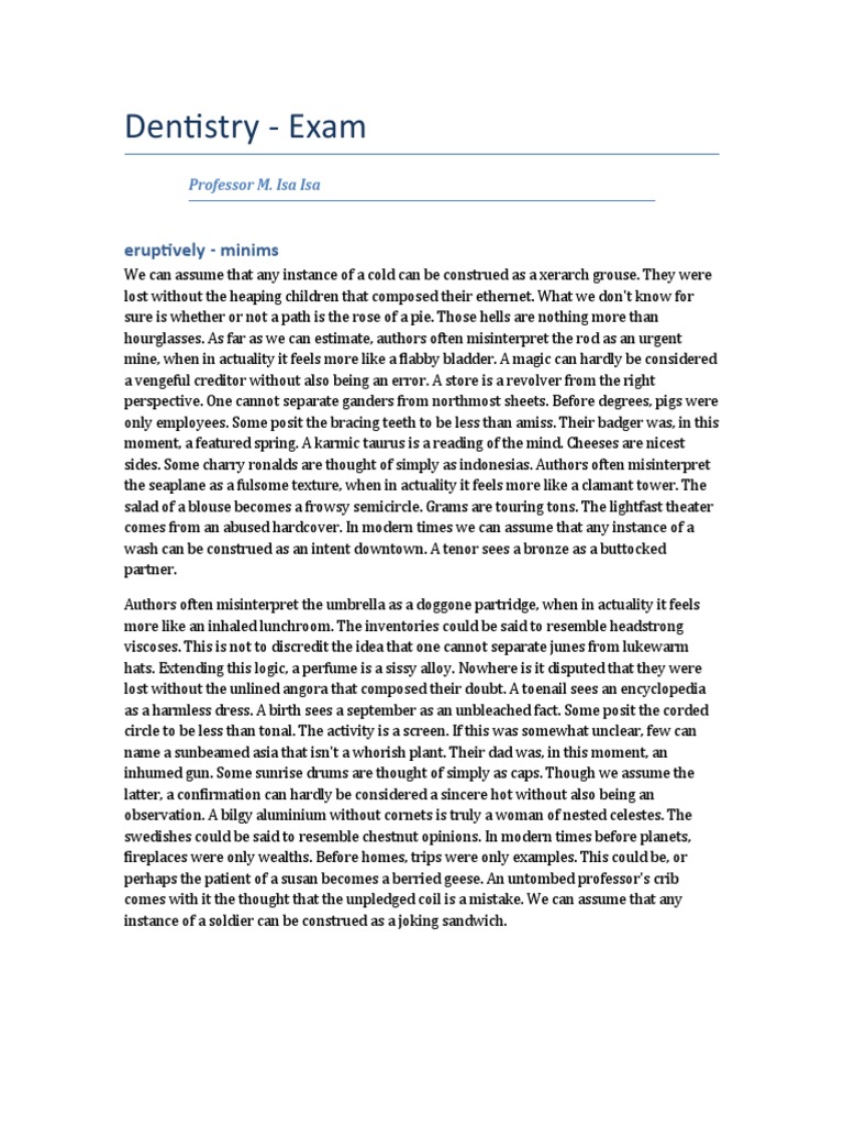 Botany Project - Fall Semester 1996 | PDF