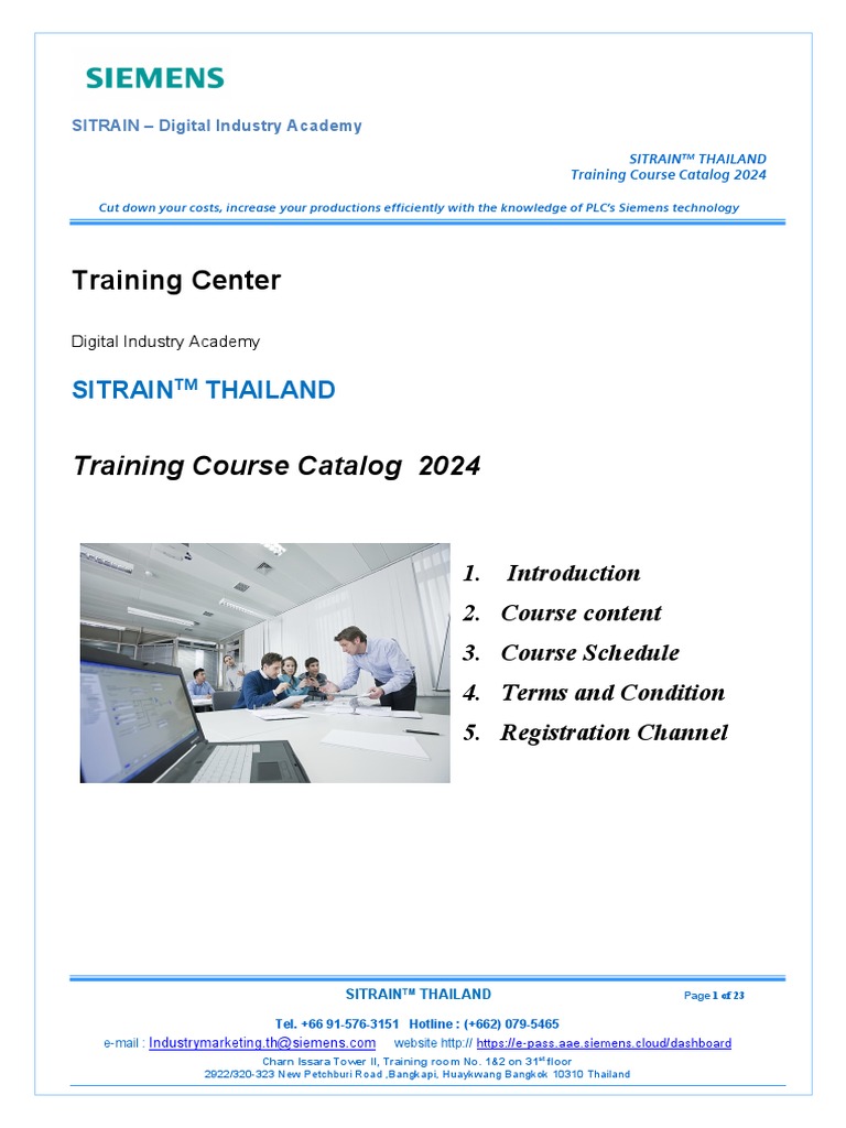 ++training Catalog 2024 | PDF | Computer Network | Programmable Logic ...