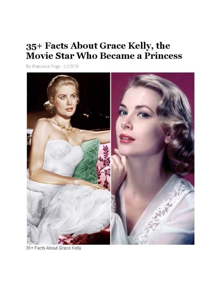 Grace Kelly | PDF