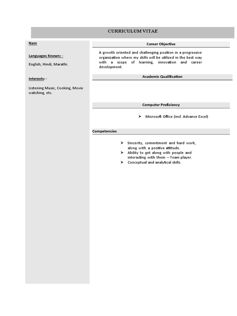 Senior Process Executive Resume | PDF