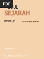 Modul Ajar Sejarah Kelas X Kurikulum Merdeka | PDF | Karier & Perkembangan | Sains & Matematika