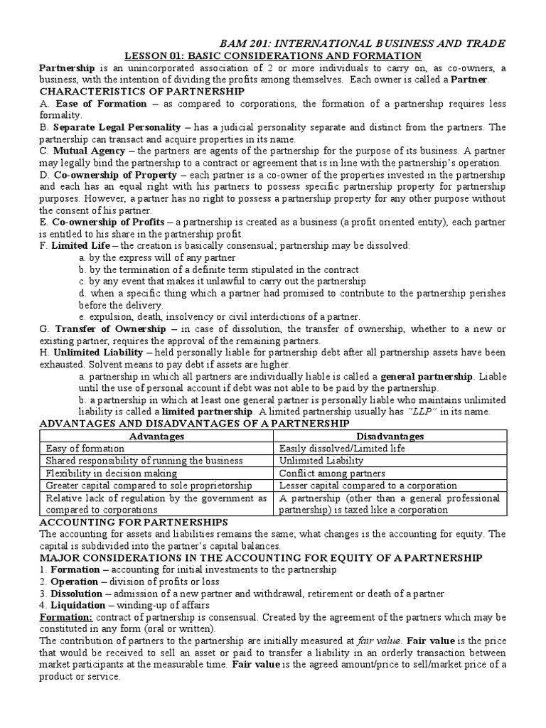 1ST Year 2ND Sem Bam 201 Reviewer | PDF