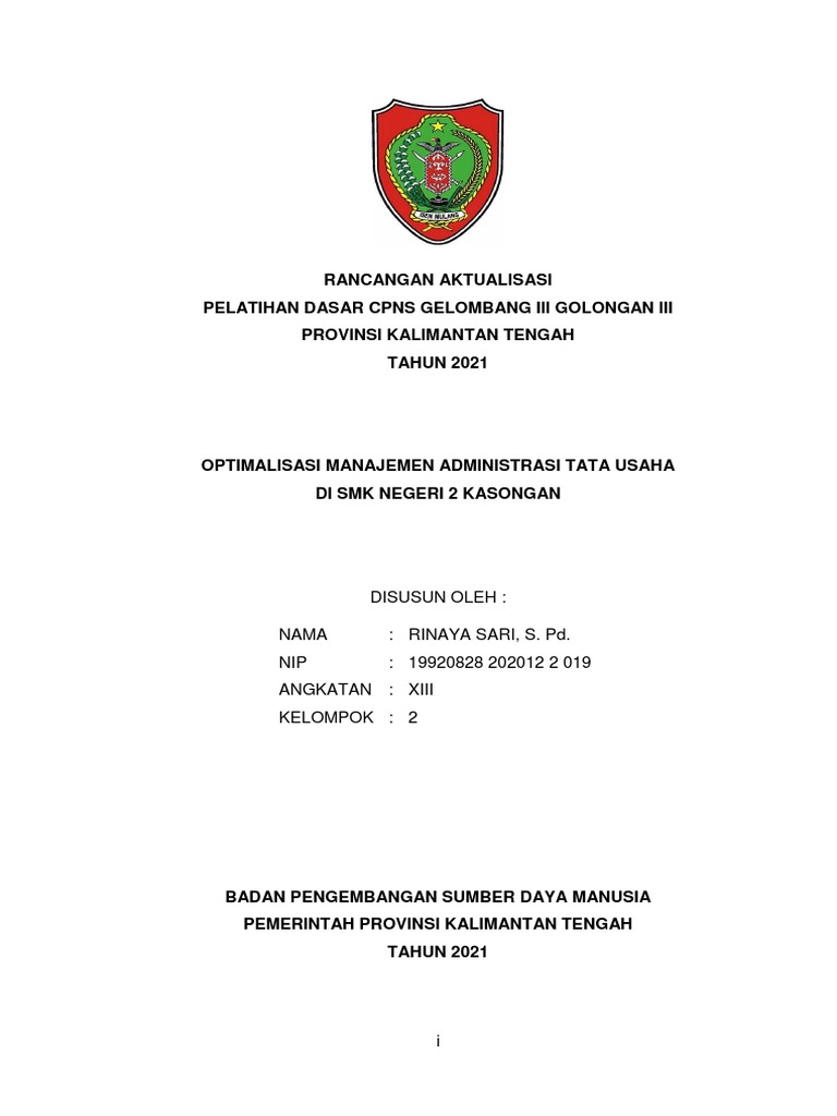 Optimalisasi Manajemen Administrasi SMK | PDF