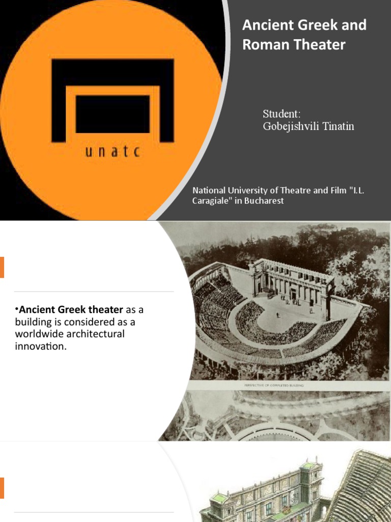 Greek and Roman Theatre Overview | PDF