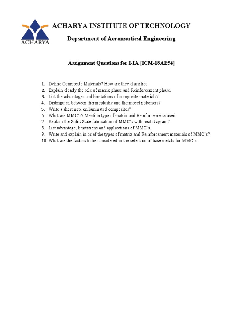 ICM Assignment Questions | PDF