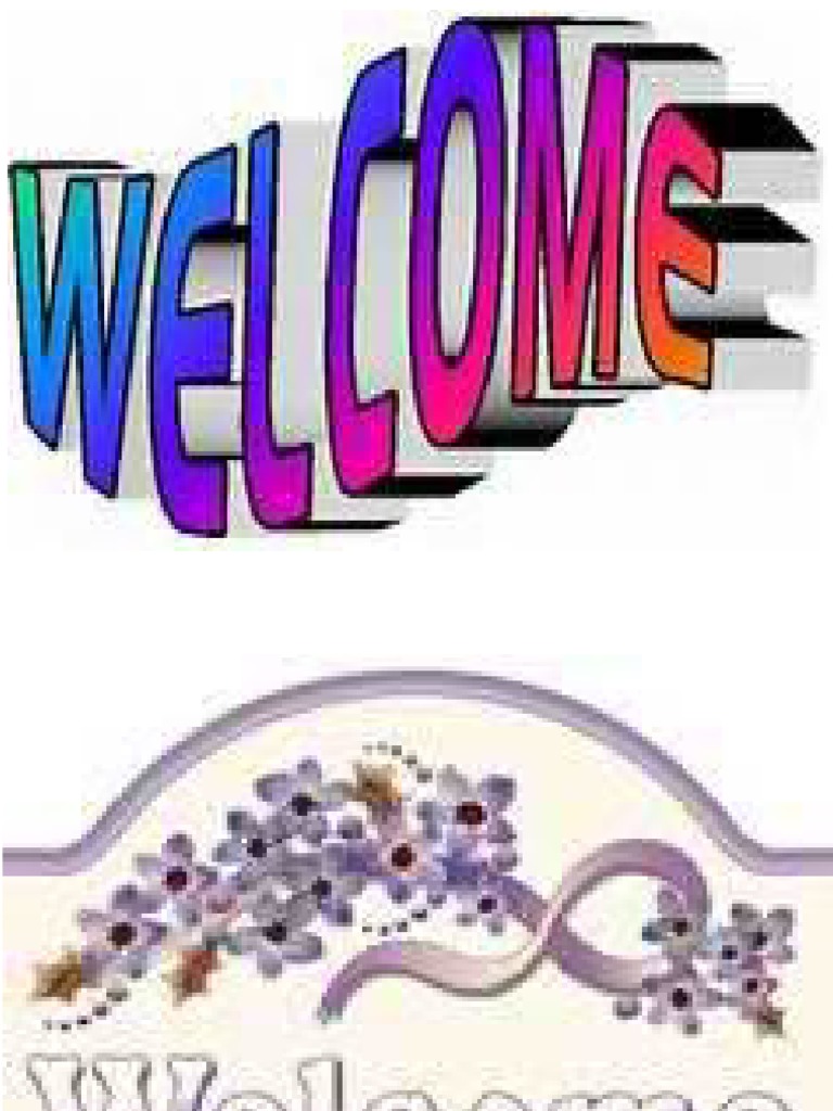 Welcome | PDF
