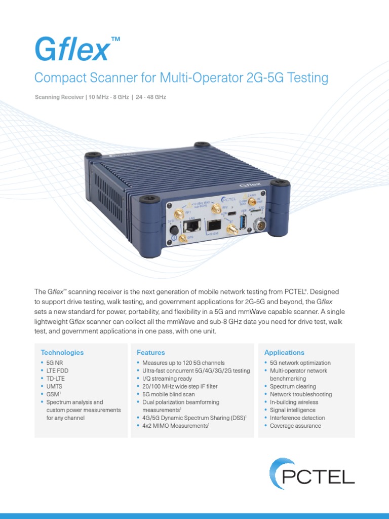 PCTEL Gflex Brochure | PDF