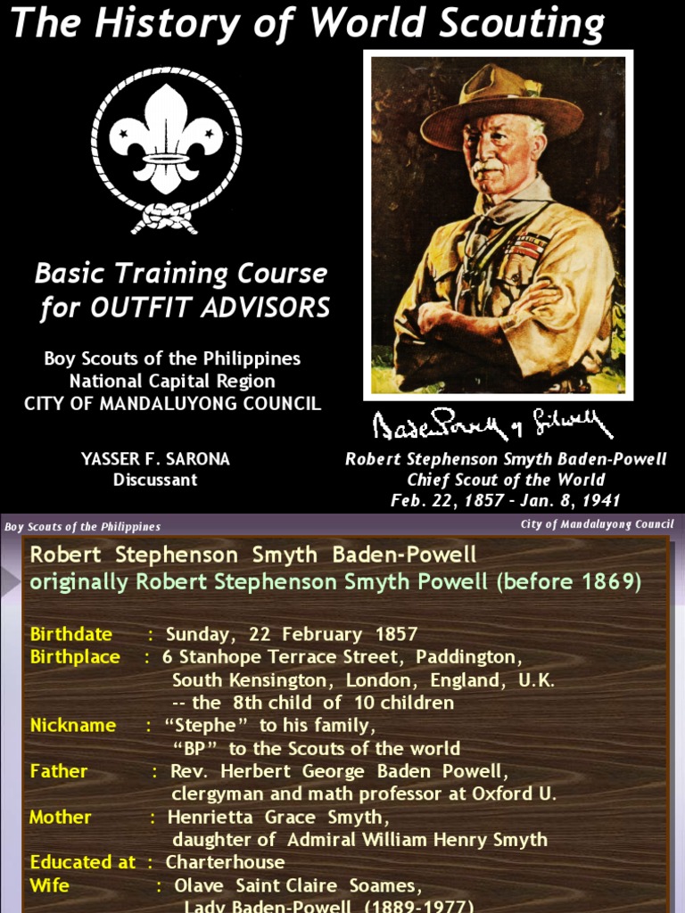 Session 3 - History of Scouting - Outfit | PDF