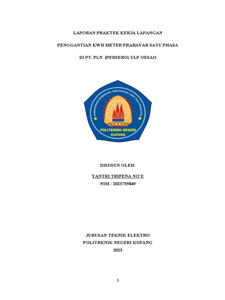 Laporan Praktek Kerja Lapangan | PDF