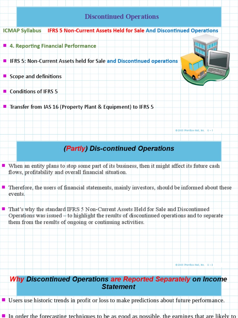 Discontinued Operations | PDF | International Financial Reporting ...
