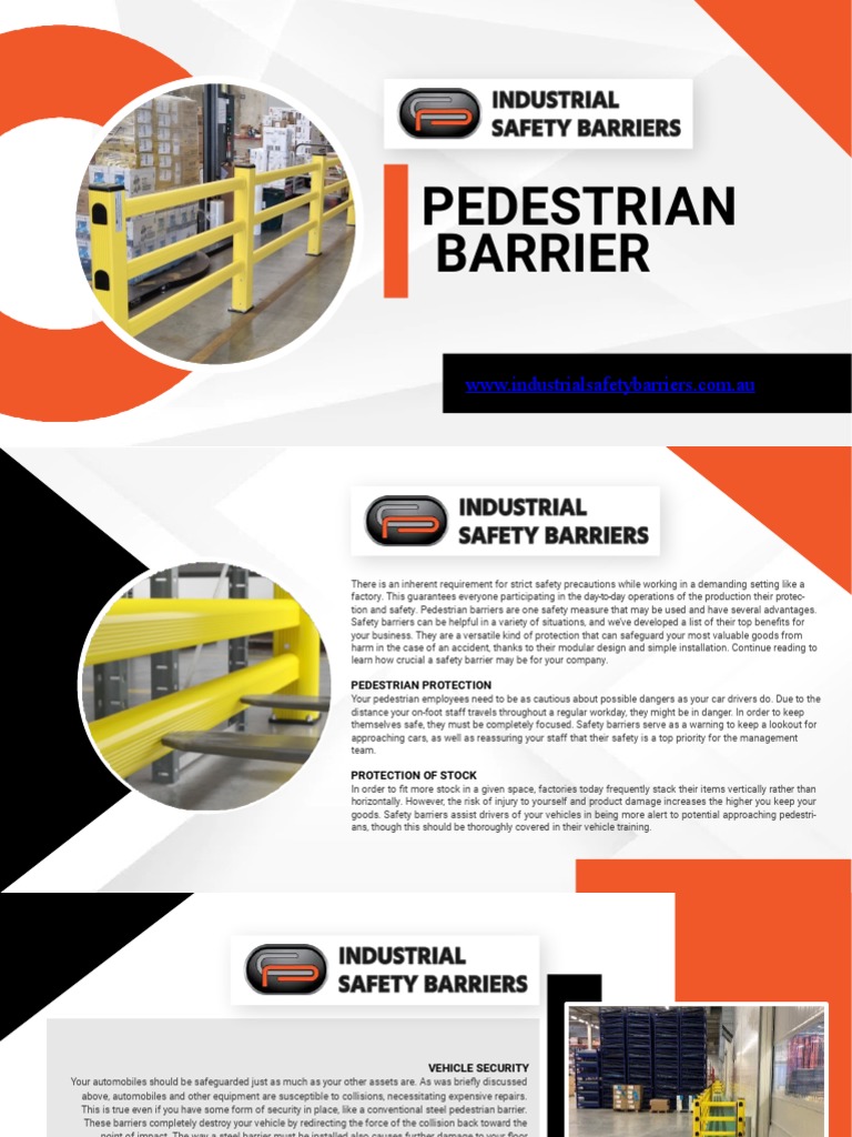 Pedestrian Barrier | PDF