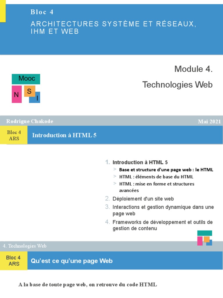 NSI InterfaceWeb IHM | PDF | Internet | Internet et Web