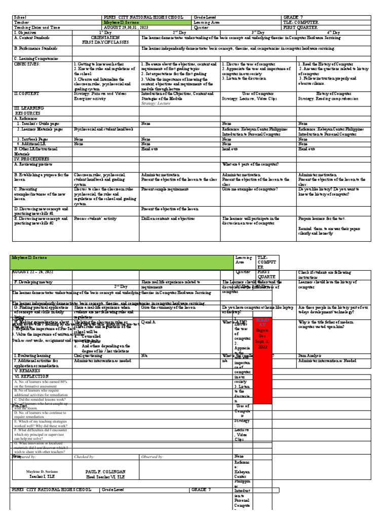 Strategy: Lecture: ST ND RD TH | PDF | Learning | Teachers