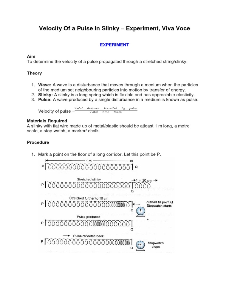 Class 9 Phy Practical 4 | PDF