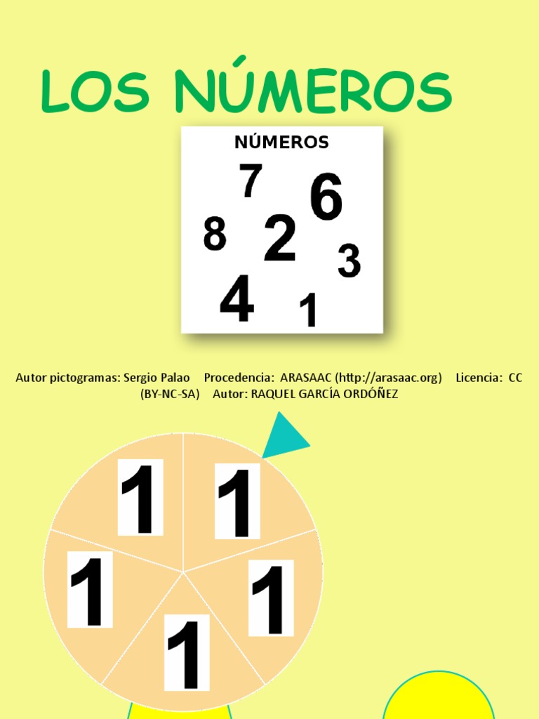 Los Números Del 1 Al 5 | PDF