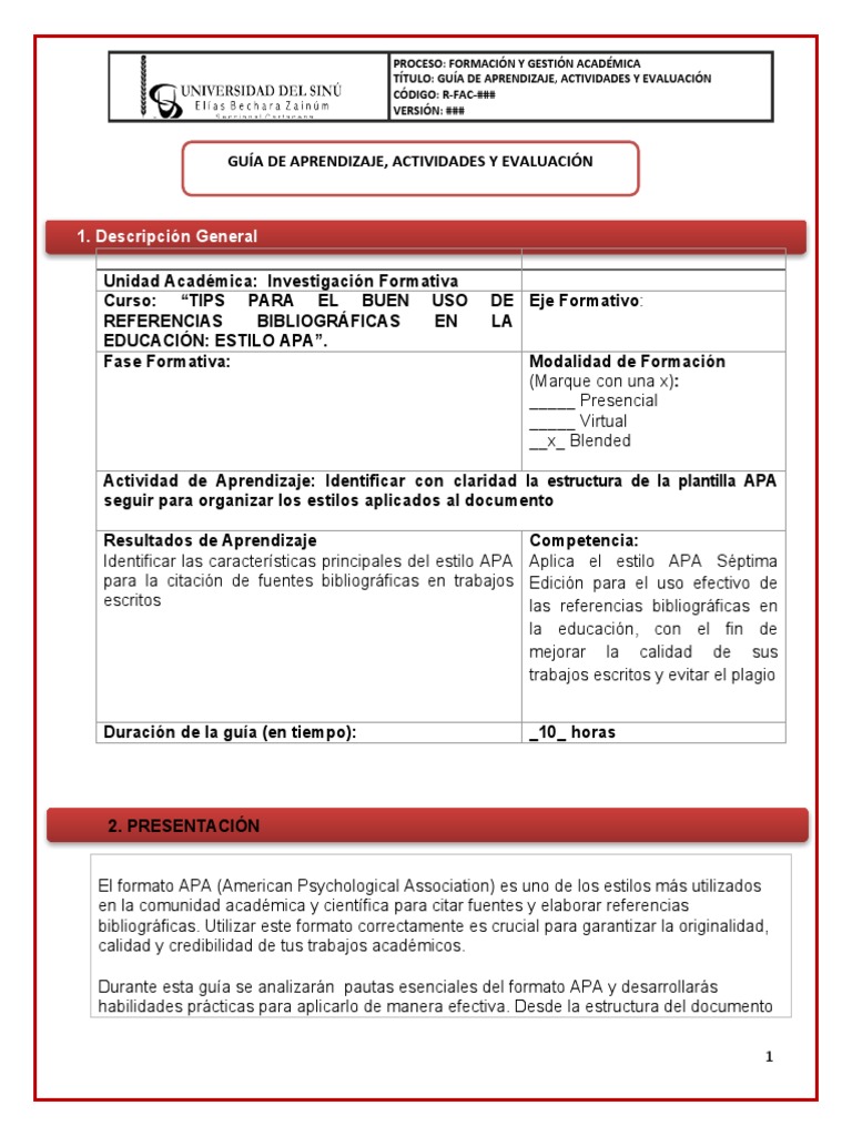 Guia de Aprendizaje - Modulo 1 | PDF Guia de Aprendizaje - Modulo 1 | PDF