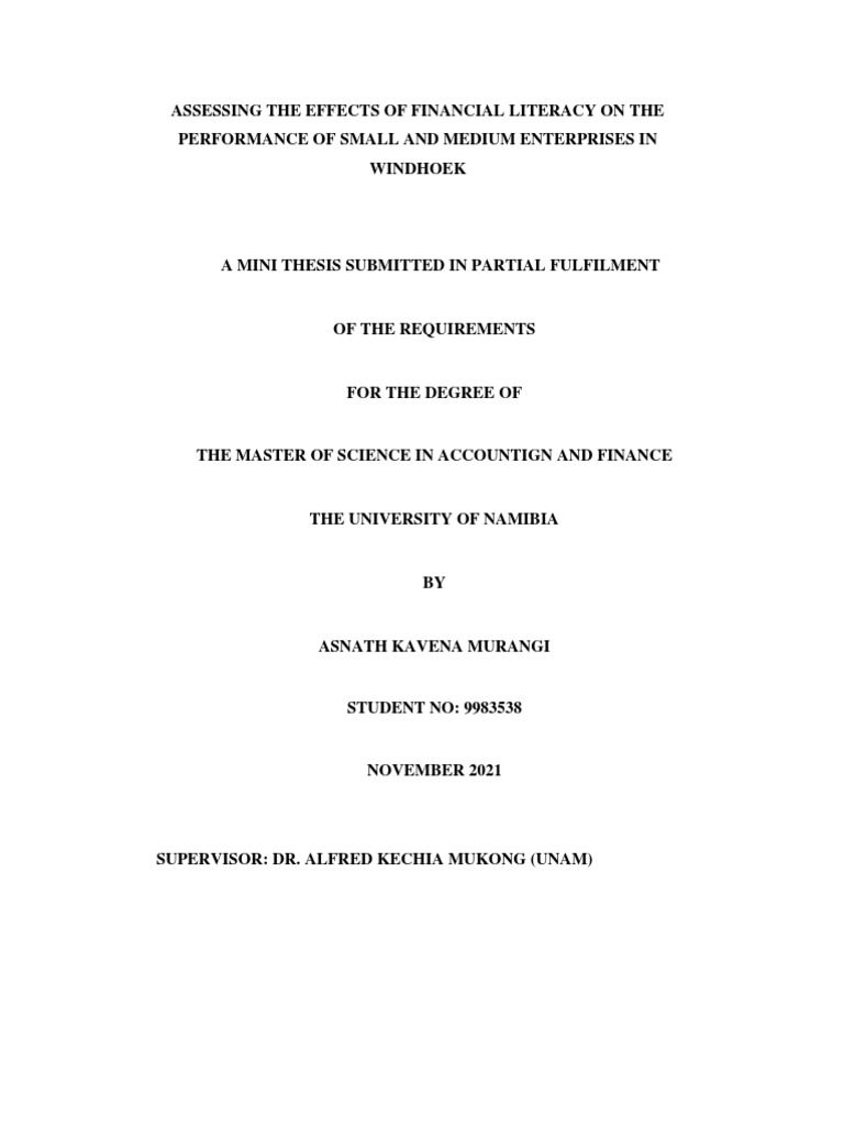 Murangi 2021 | Download Free PDF | Cost Of Living | Small And Medium ...