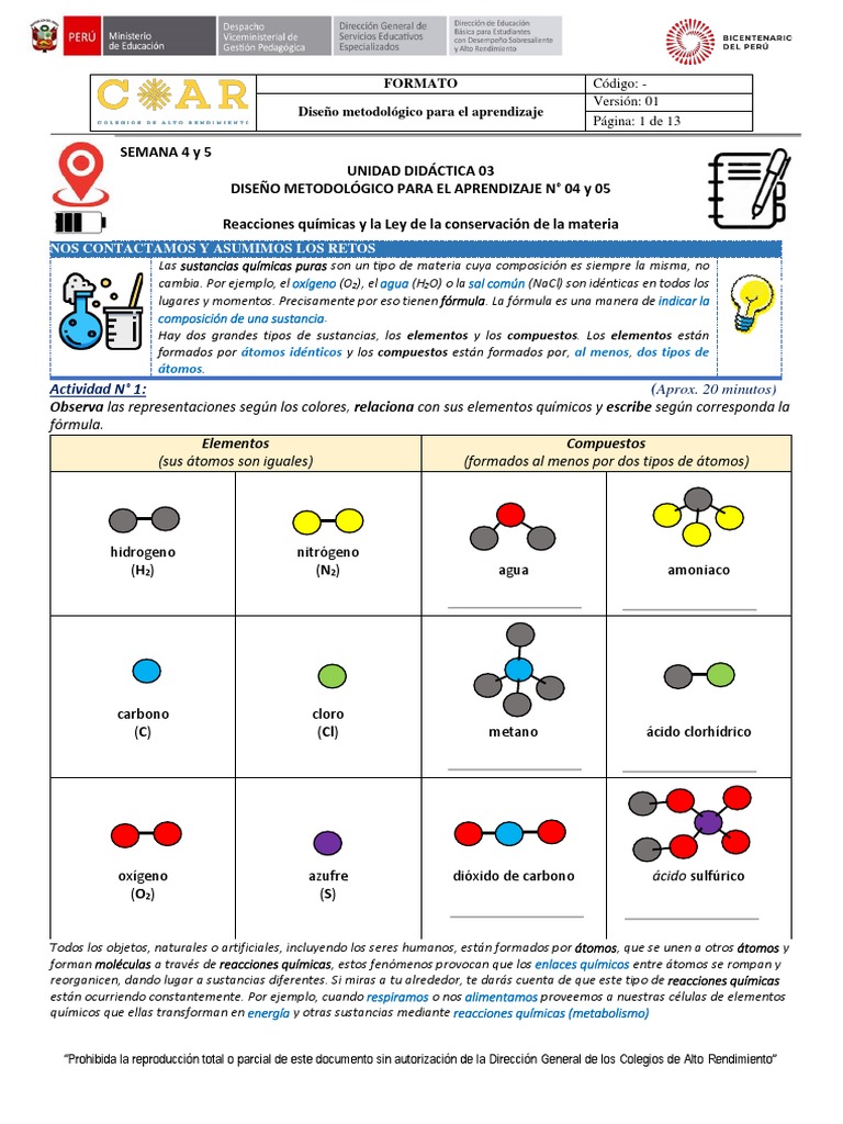 DMPA 4 y 5 (Parte 1) | PDF | Redox | Reacciones químicas