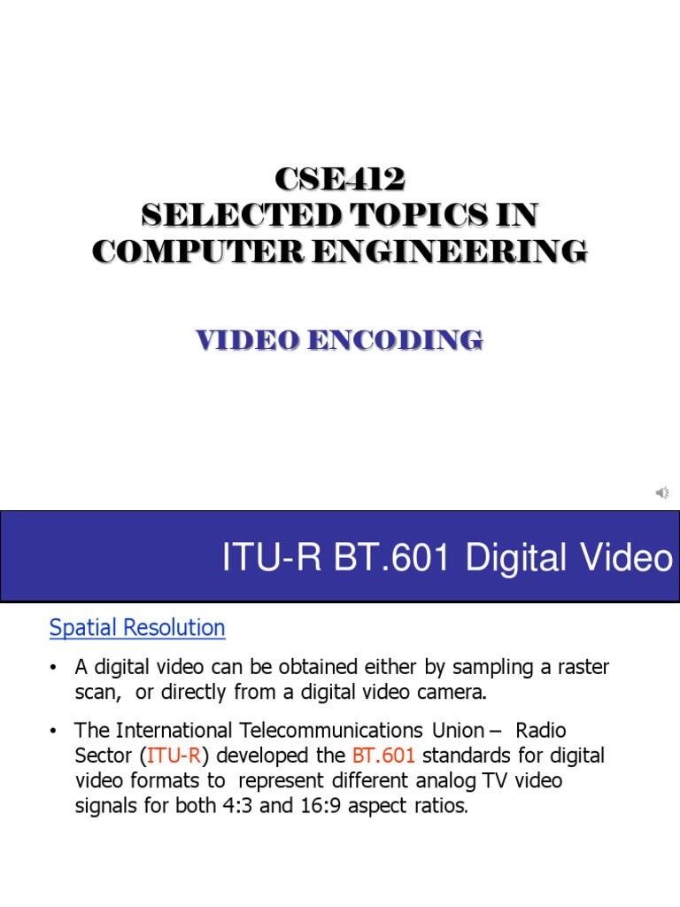 L2-Video Encoding | Download Free PDF | Video | Data Compression
