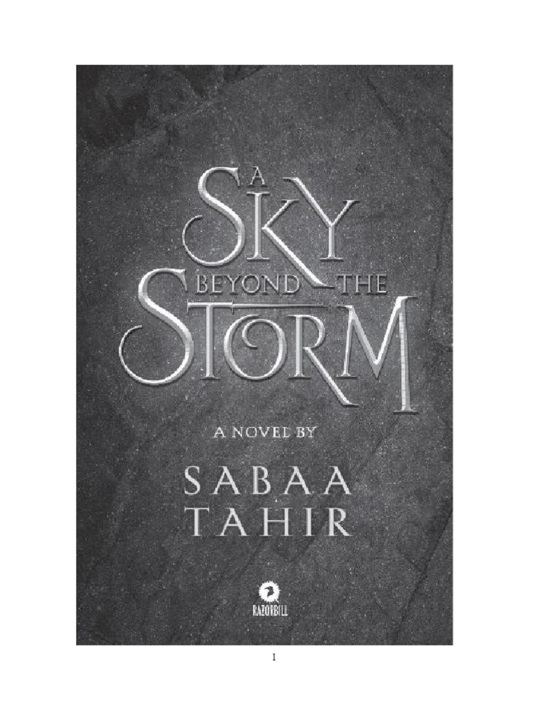 4 A Sky Beyond The Storm - Sabaa Tahir | PDF