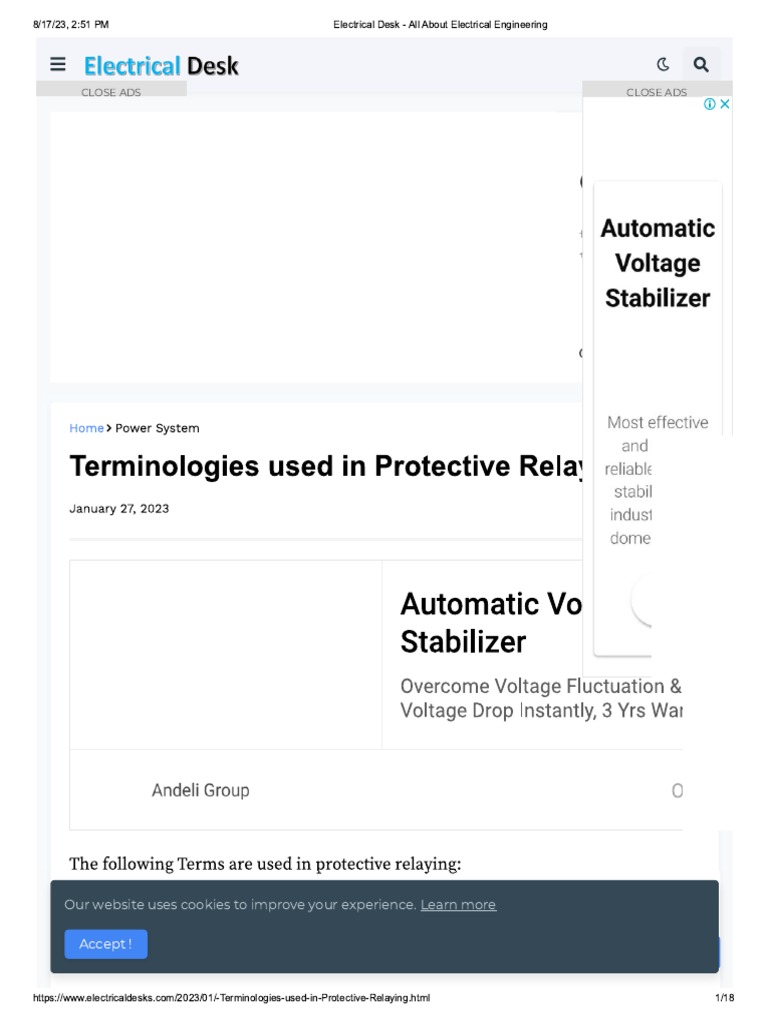 Electrical Desk - All About Electrical Engineering | PDF
