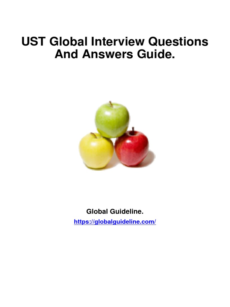UST Global Interview Questions and Answers 31843 | PDF | World Wide Web ...