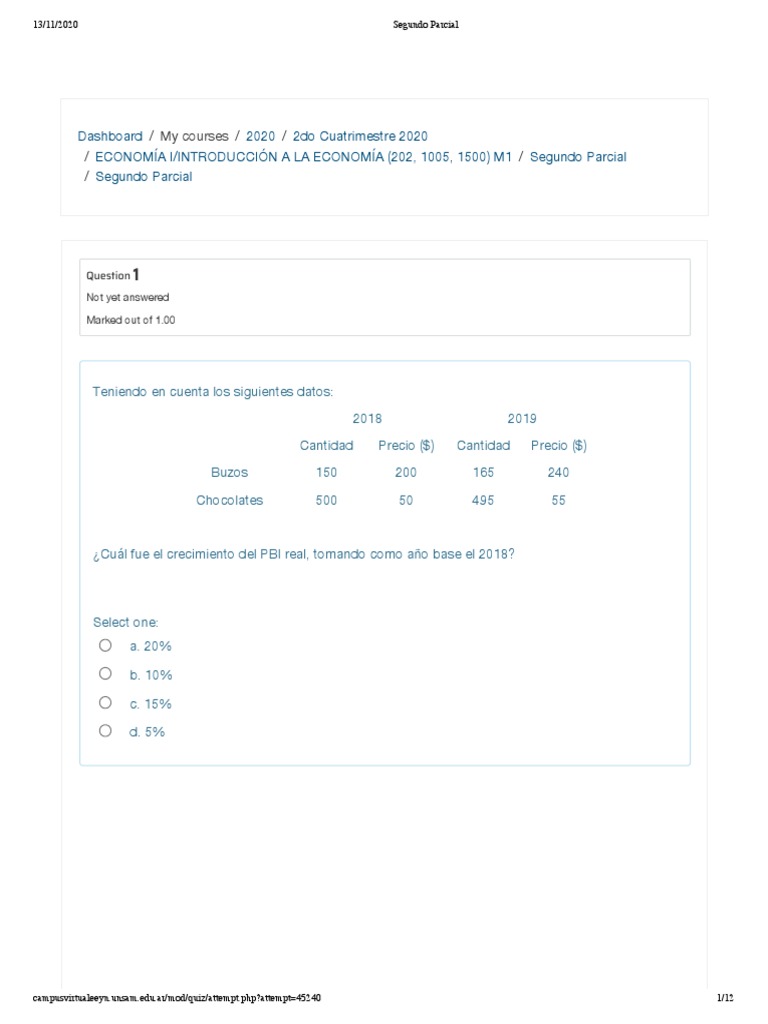 Examen Economía I: Preguntas Clave | PDF | Crecimiento personal y profesional | Negocios