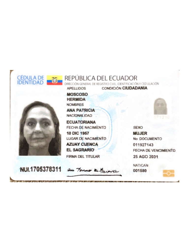 Cédula de | PDF