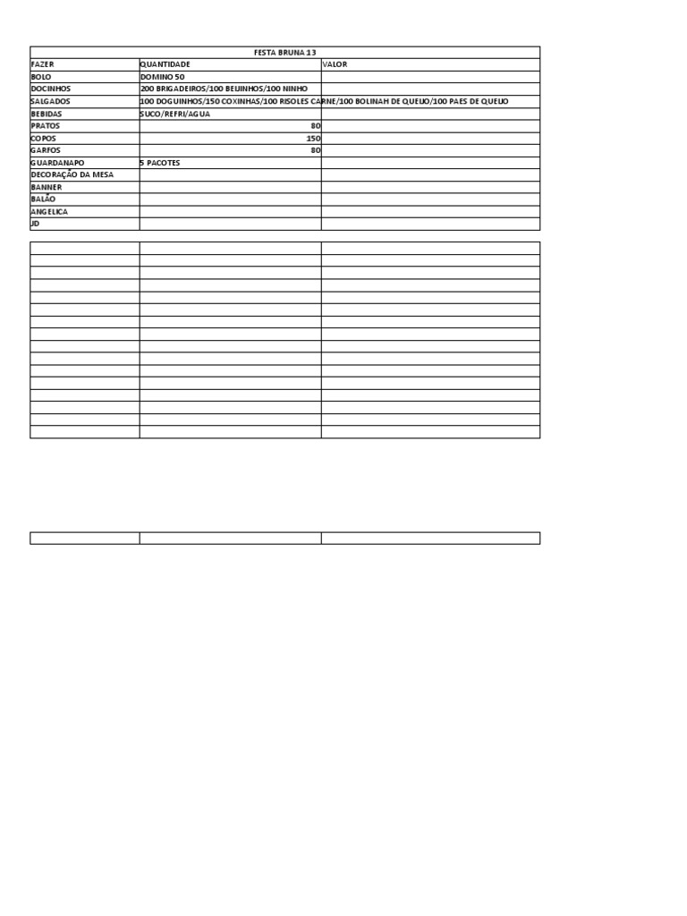 Lista de Afazeres | PDF