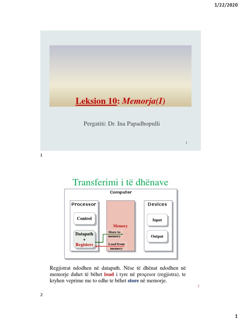 Leksion 10 | PDF