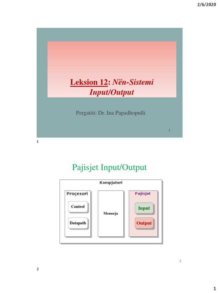 Leksion 12 | PDF