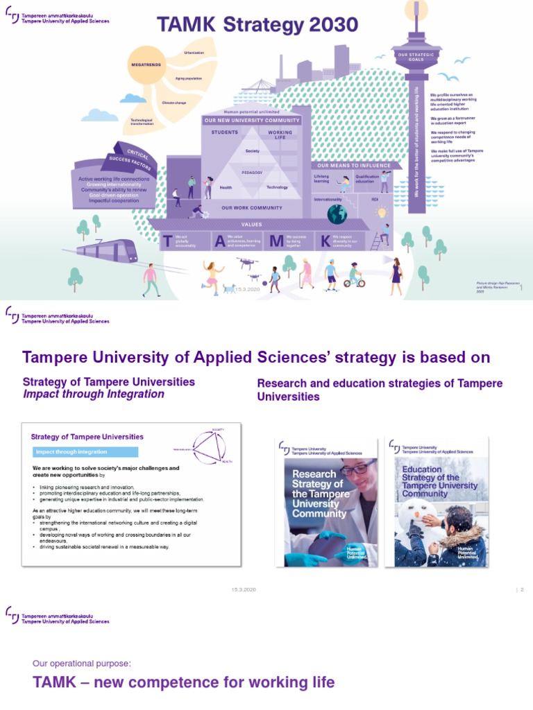 Tamk Strategy 2030 en | PDF | Innovation | Business
