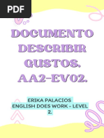 ENGLISH DOES WORK - LEVEL 3 Test EDW3. AA1-EV01 | PDF