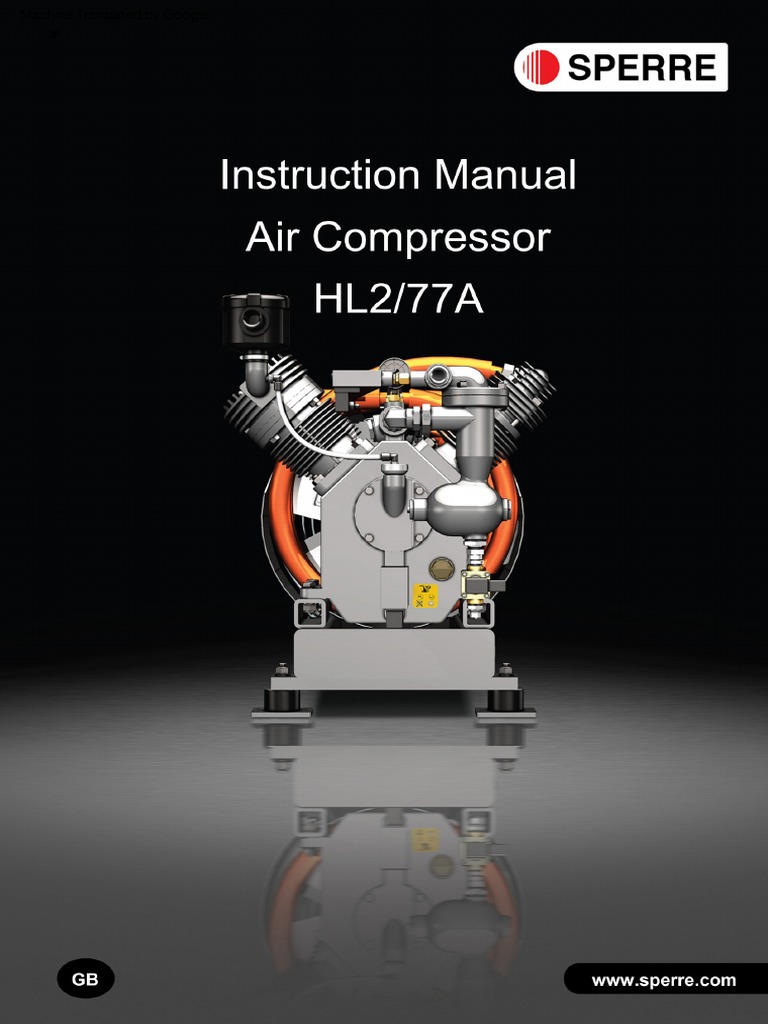 Manual Compressor Sperre - PT BR | PDF