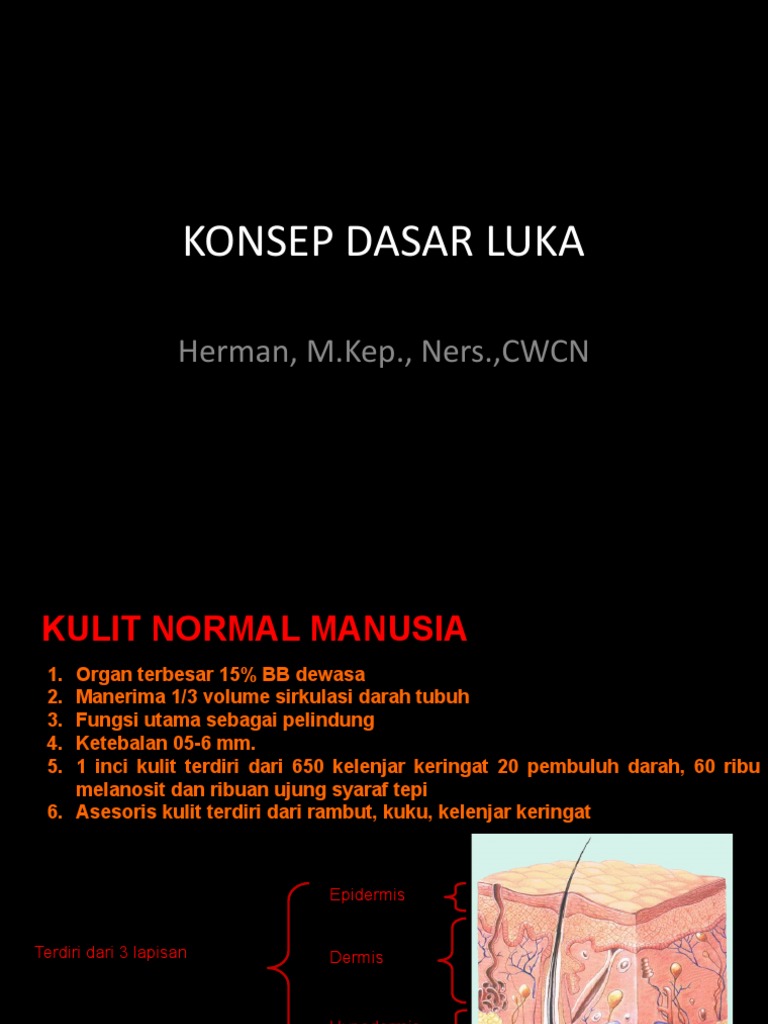Konsep Dasar Luka 1 | PDF