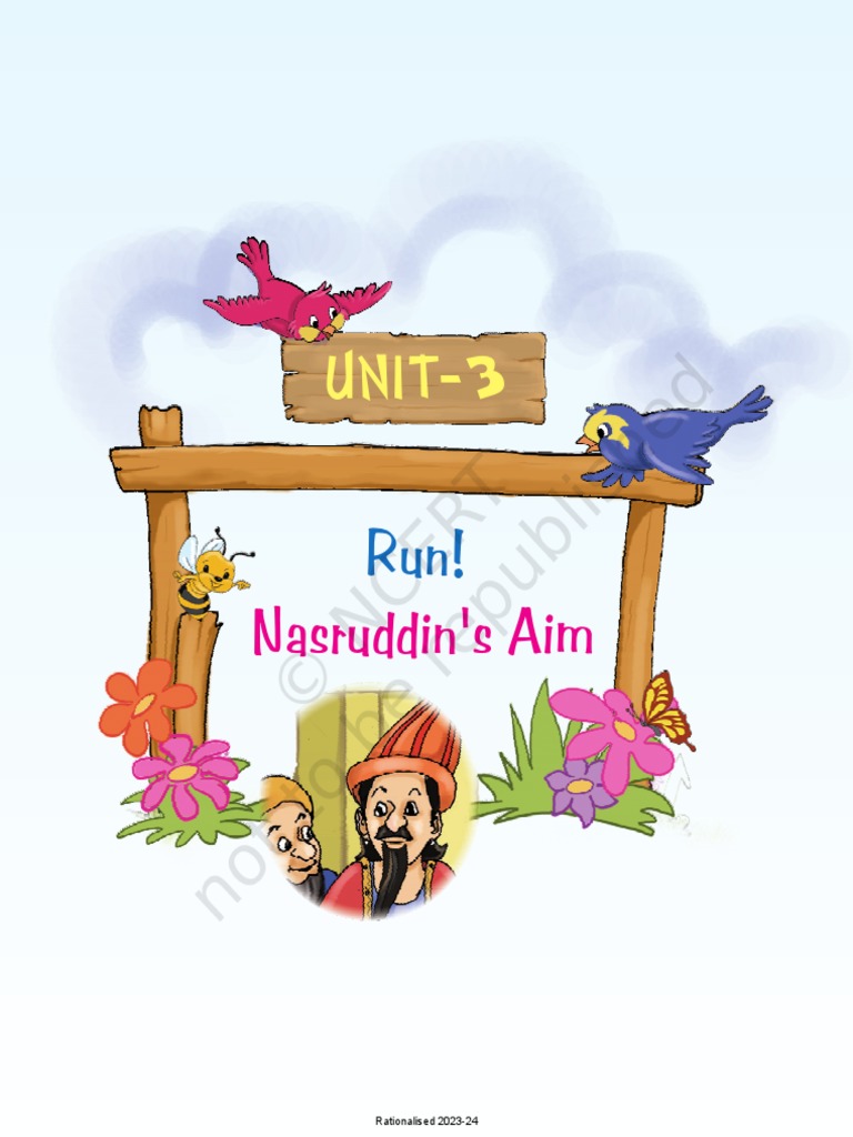 "Run! Poem & Nasruddin Story" | PDF