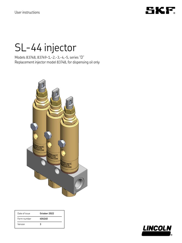 Manifold Lincoln SKF SL-44 - PDF - Preview - Medium | PDF