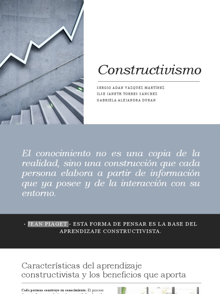 Aprendizaje Constructivista en el Aula | PDF
