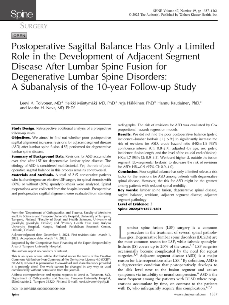 Urgery | PDF | Vertebral Column | Surgery