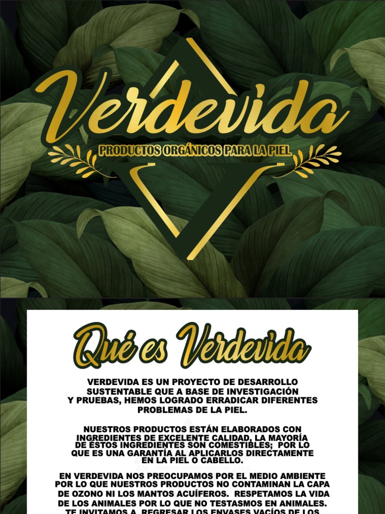 Catalogo Verde Vida 2022 | PDF
