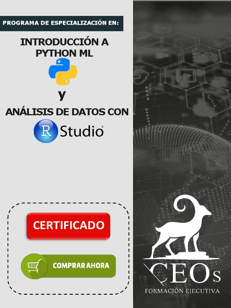 Brochure PYTHON y R STUDIO - CEOs | Download Free PDF | Análisis de ... Brochure PYTHON y R STUDIO - CEOs | Download Free PDF | Análisis de ...