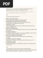 Princípios e Lei do Escuta CNE | PDF | Oração | Religião e crença