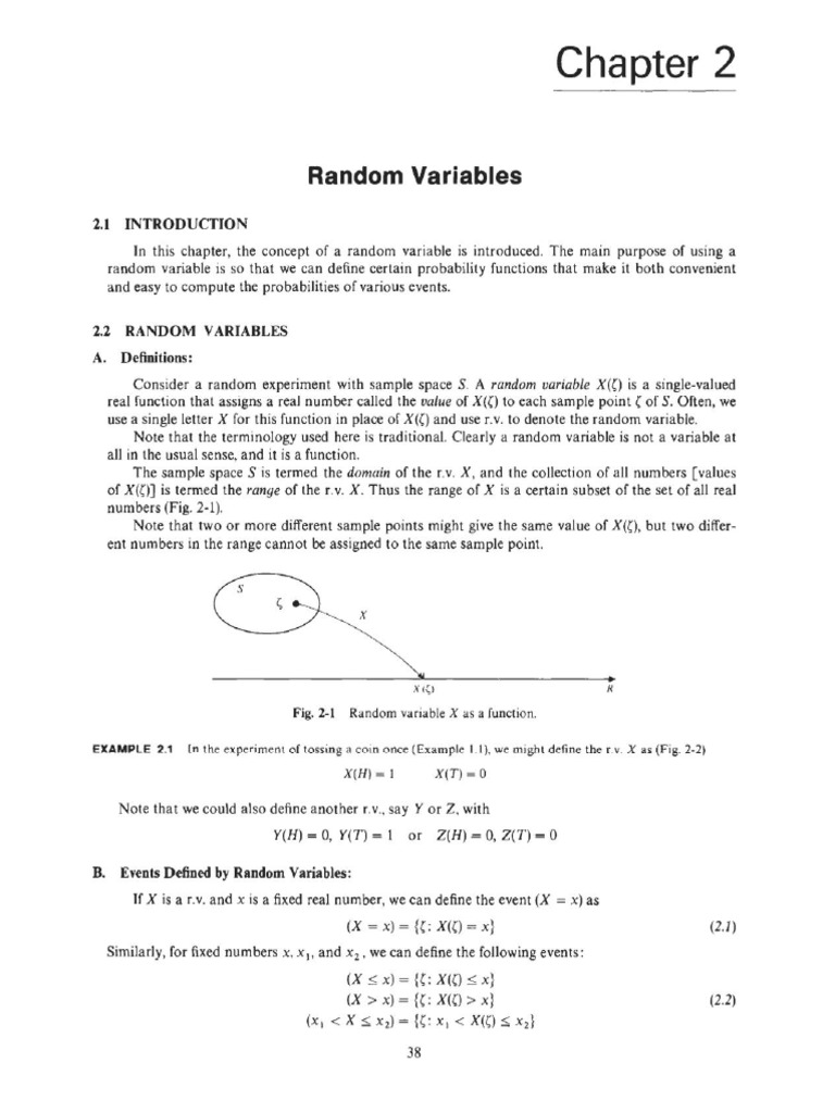 Random Variables | PDF