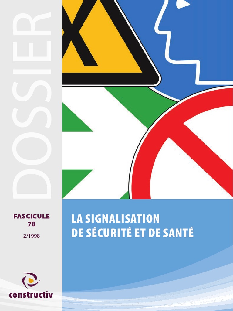 Dossier78 - La Signalisation de Securite Et de Sante - For - Web | PDF ...