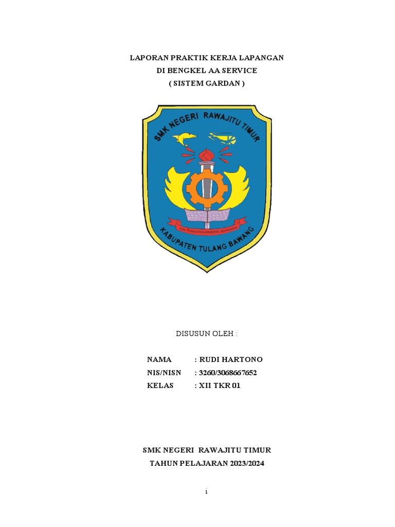 Laporan Sistem Gardan (Rudi) | PDF | Karier & Perkembangan | Bisnis