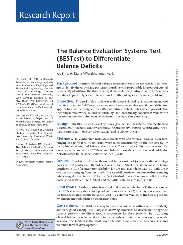 Best Test Paper | PDF