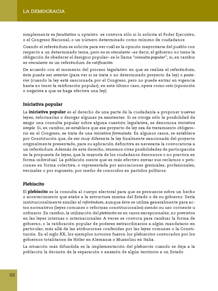 Iniciativa Popular - Movmientos Sociales y Participacion Politica ...