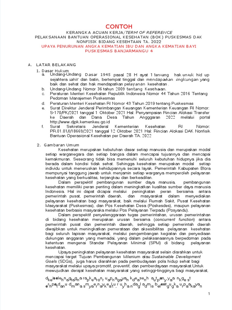 Tor Penurunan Aki - Akb 2024 | PDF