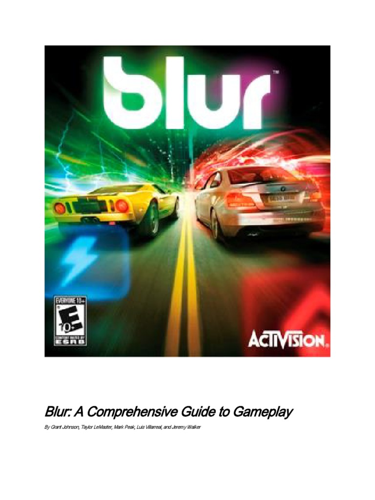 Blur Manual | PDF