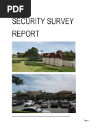 A Draft Security Monthly Report | PDF | Security Guard | National Security